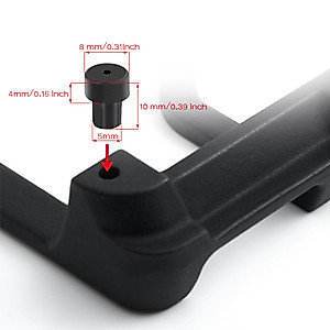 16Pcs W10919249 Grate Rubber Feet Replacement for Samsung Gas Stove NX58M6630SS/AA Whirlpool Range Burner Grate Feet Kitchenaid Grate Pads Bumpers Amana Maytag Stove Top Parts Range Grate Rubber Foot