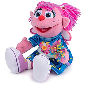 GUND Sesame Street Official Abby Cadabby Muppet Plush, Premium Plush Toy for Ages 1 & Up, Pink/Blue, 11”