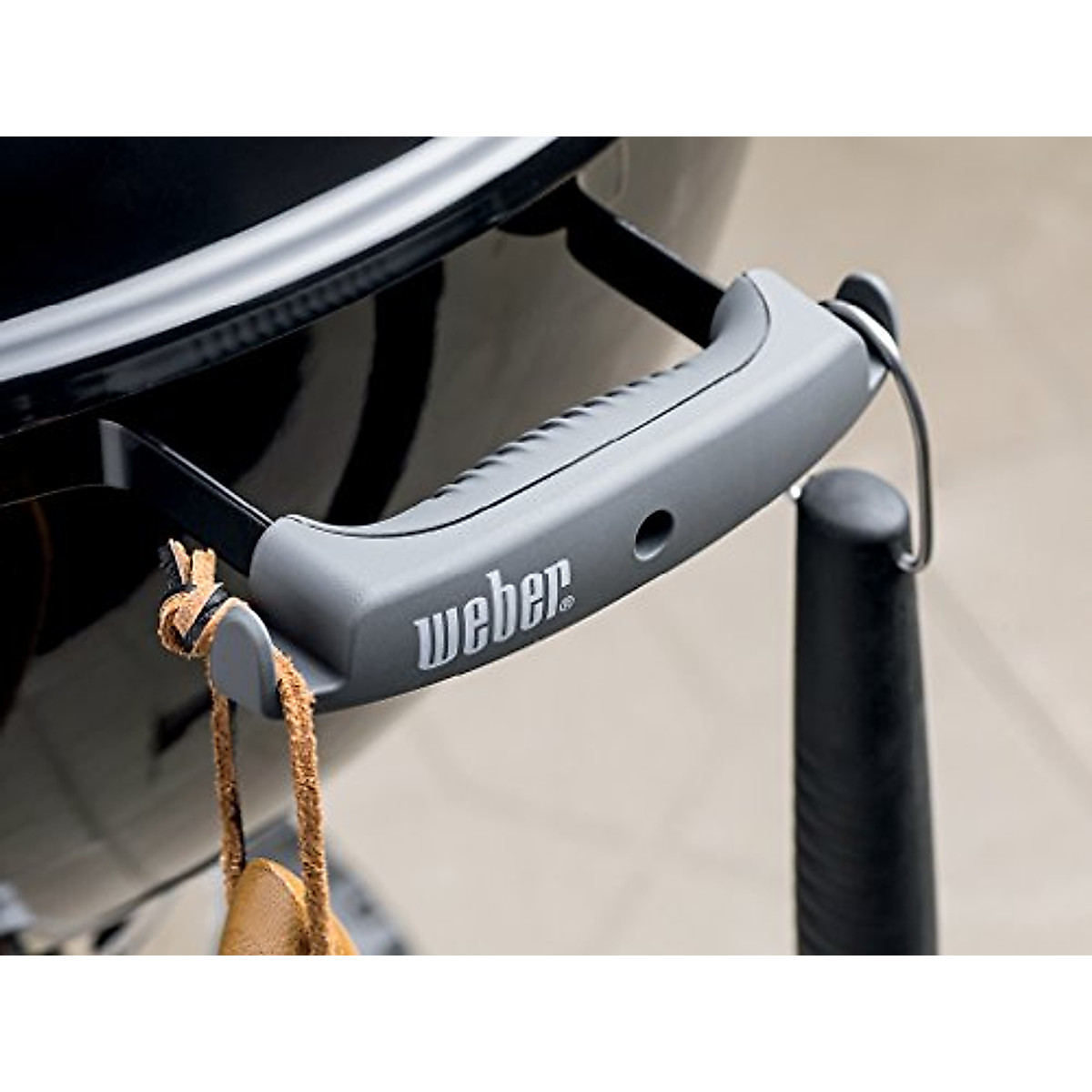 Weber Original Kettle Premium 26 Inch Charcoal Grill, Black