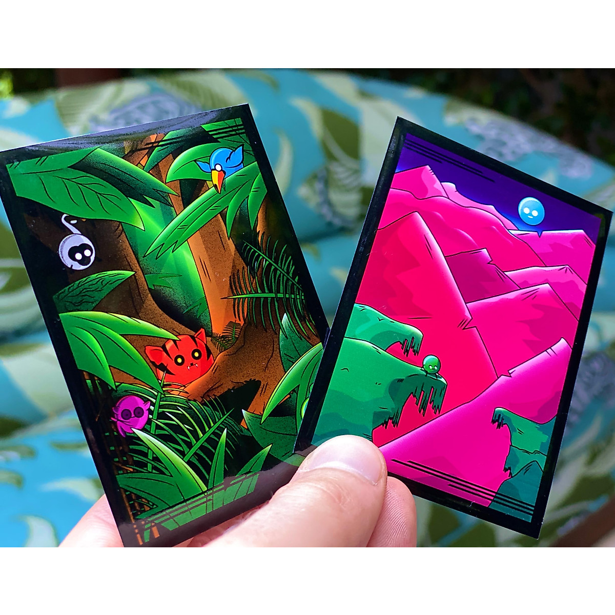 Doomlings Doomsleeves - Premium Card Sleeves for Doomlings Card Game, 300 Clear & Designed Protector Sleeves with Dual Surface (300 Pack)