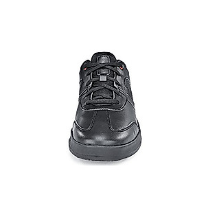 Shoes for Crews Liberty, Women's Slip Resistant, Food Service Work Sneakers, Black, Size 8 Medium