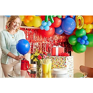 Balloon Time Electric Air Inflator and Deflator - Powerful Portable Electric Air Pump for Balloons, Balloon Arch, Party Decorations, Inflatables, and Air Mattresses