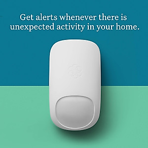 Ooma Motion Sensor, works with Ooma Smart Home Security. No contracts and free self-monitor plan. Optional professional monitoring, door/window, keypad, water sensor, and garage door sensor,White