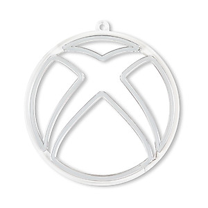 Ukonic Xbox Logo USB-Powered LED White Neon Wall Light Sign | Ready to Hang Wall Decor Artwork | 10 Inches Tall