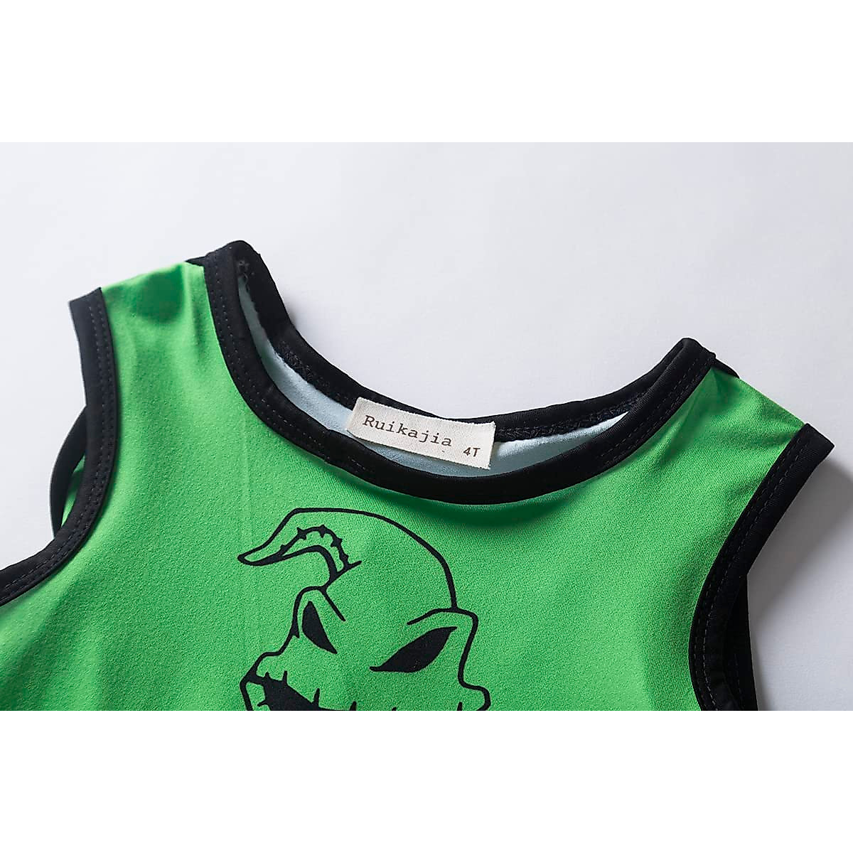 Ruikajia Women's Adult Oogie Boogie Costume Family Nightmare Villain Costume