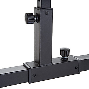 Soozier Adjustable Seated Calf Raise Machine, Leg Machines Home Gym, for Calf, Waist, Arm Training