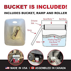 Little Bucket Mouse Trap - Complete kit Includes Bucket, ramp, and Roller