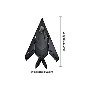 Sky Flight Hobby/Lanxiang/LX 70mm EDF Jets F117 Nighthawk PNP/ARF RC Flighter Plane