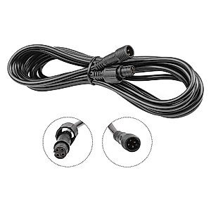Rock Lights Extension Wire, Teochew-LED 9.8FT Extension Cable for RGB Rock Lights 4 & 6 & 8 & 12 Pods Underglow Rock Light Kits Extension Cord Wheel Well Lights Extension Cable Wire
