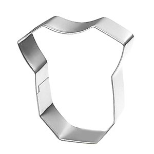 ZDYWY Sleeveless t-shirt Short Sleeve Dress Clothes Shaped Cookie Cutter for Baby Shower