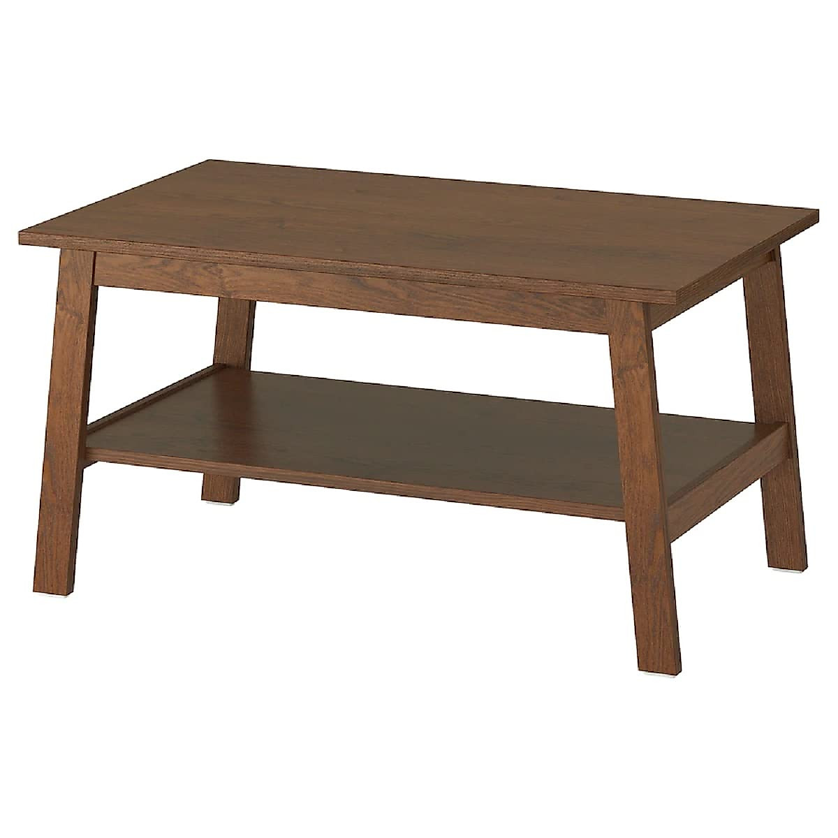 Ikea Little Loved Corner LUNNARP Coffee Table, Side Table, Brown 90x55 cm