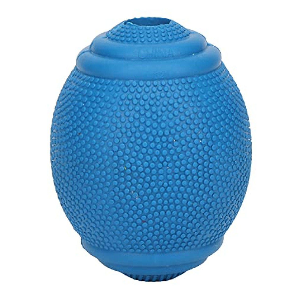 Naroote Pet Chew Toy Balls, Reduce Boredom Dog Rugby Toy Bite Resistant Rubber for Puppy for Indoor