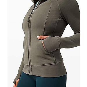 Lululemon Athletica Scuba Hoodie (Army Green, 4)