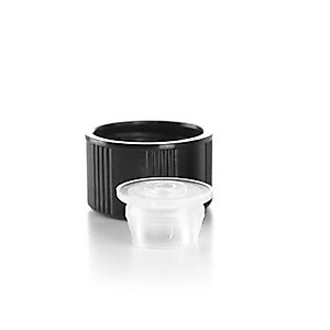 Premium Vials 1 Dram AMBER Glass Vial - Screw Cap w/Orifice Reducer - Pack of 144