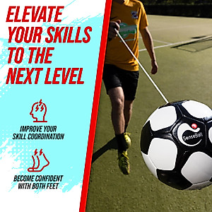 SenseBall Soccer Ball | Training Equipment for Kids | Improve Skills & Control with 50 Exercise Videos & Personal Soccer Coach App