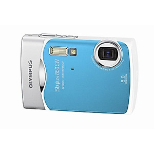 Olympus Stylus 850SW 8MP Digital Camera with 3x Optical Zoom (Blue)