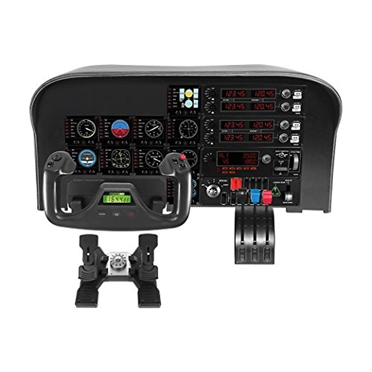 Logitech G Saitek PRO USB Flight Yoke System (Renewed)
