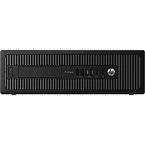 HP ProDesk 600 G1 SFF Slim Business Desktop Computer, Intel i5-4570 up to 3.60 GHz, 8GB RAM, 256GB SSD, DVD, USB 3.0, Windows 10 Pro 64 Bit (Renewed)
