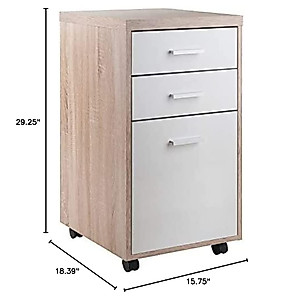 Winsome Wood Kenner Home Office, Reclaimed Wood