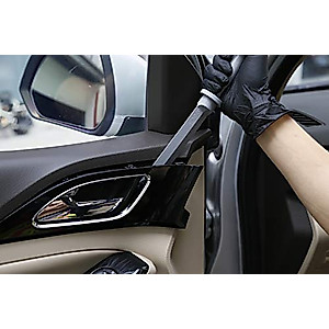 SGCB Non-Marring Plastic Chisel Scraper Set Of 4, High Hardness PA44 Nylon Decal Wheel Weight Remover Damage Free Easy Grip Impact Chemical Resistant Scraper Tool Kit For Gasket Decals Emblem Moldings