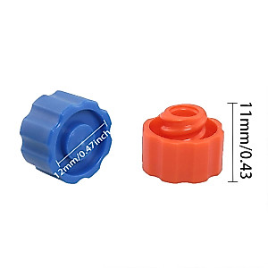 Syringe Tip Cap ITROLLE 100PCS Mixed Color Medicina Oral Tip Syringe Caps Luer Lock Tip Caps Stopper for Feeding Tubes Lab Supplies No Needle Tip Caps