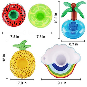 SEZDEKI 5 Pack Bearded Dragon Bathtub Toy - Small Animal Toy Inflatable Float for Hedgehog Lizard Ferret Tortoise Small Pets Accessories Photo Shoot Toy Pet Supplies (5 Pcs)