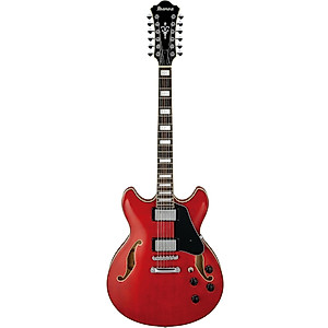 Ibanez Artcore AS7312 Semi-Hollow 12-String - Transparent Cherry Red