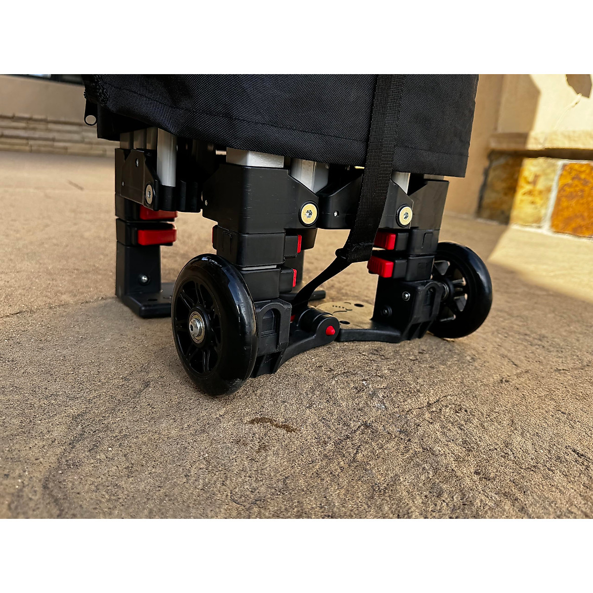 UNDERCOVER X3 10x10 Commercial Canopy Tent – Pop Up Canopy Tent with Sidewalls – Portable Outdoor Canopy Tent (White) – Wheel-Away 10x10 Commercial Canopy Tent