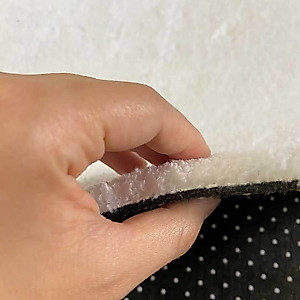 2x3 ft Funky Tiger Rug for Bedroom Irregular Shaped Non-Slip Door Mat Print Rug for Kids Room Faux Animal Skin Rug Animal Pattern Area Rug Orange