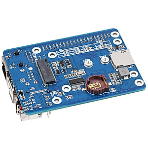 CM4 Base Board (Advanced C Version) for Compute Module 4, with Raspberry Pi 40PIN GPIO Header/MIPI CSI Camera Ports/LCD Display Port/Fan/HDMI/USB/Gigabit Ethernet RJ45 Connector