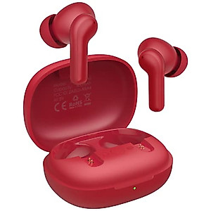 AIHOOR A4 Hybrid Active Noise Cancelling Wireless Earbuds for iPhone & Android, Cordless Charging, 6 Mic Clear Phone Call, Bluetooth 5.1 in Ear Headphones with Deep Bass, Waterproof, Anti-scratch Case
