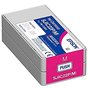 MOBI PRINT Genuine SJIC22P Magenta Ink Cartridge for TM-C3500 C33S020582