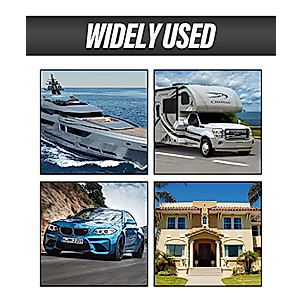 ESEWALAS 10Ft/20Ft Car Door Rubber Seal Strip with Top Bulb,Rubber Weather Seal,Automotive Weather Stripping Soundproofing Edge Guard Trim for Cars, Boats,RVs,Trucks and Home Applications (20 Feet)