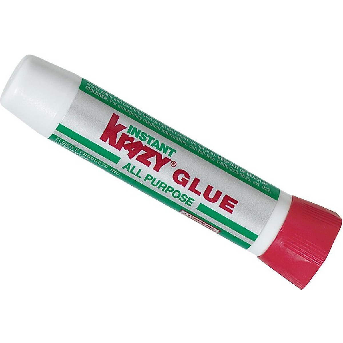 Krazy Glue KG58548R All-Purpose 0.07 Oz Super Glue Tube; Great for Everyday Household Repairs; Forms an Extra-Strong Bond on Wood, Rubber, Glass, Metal, Plastic and Ceramic