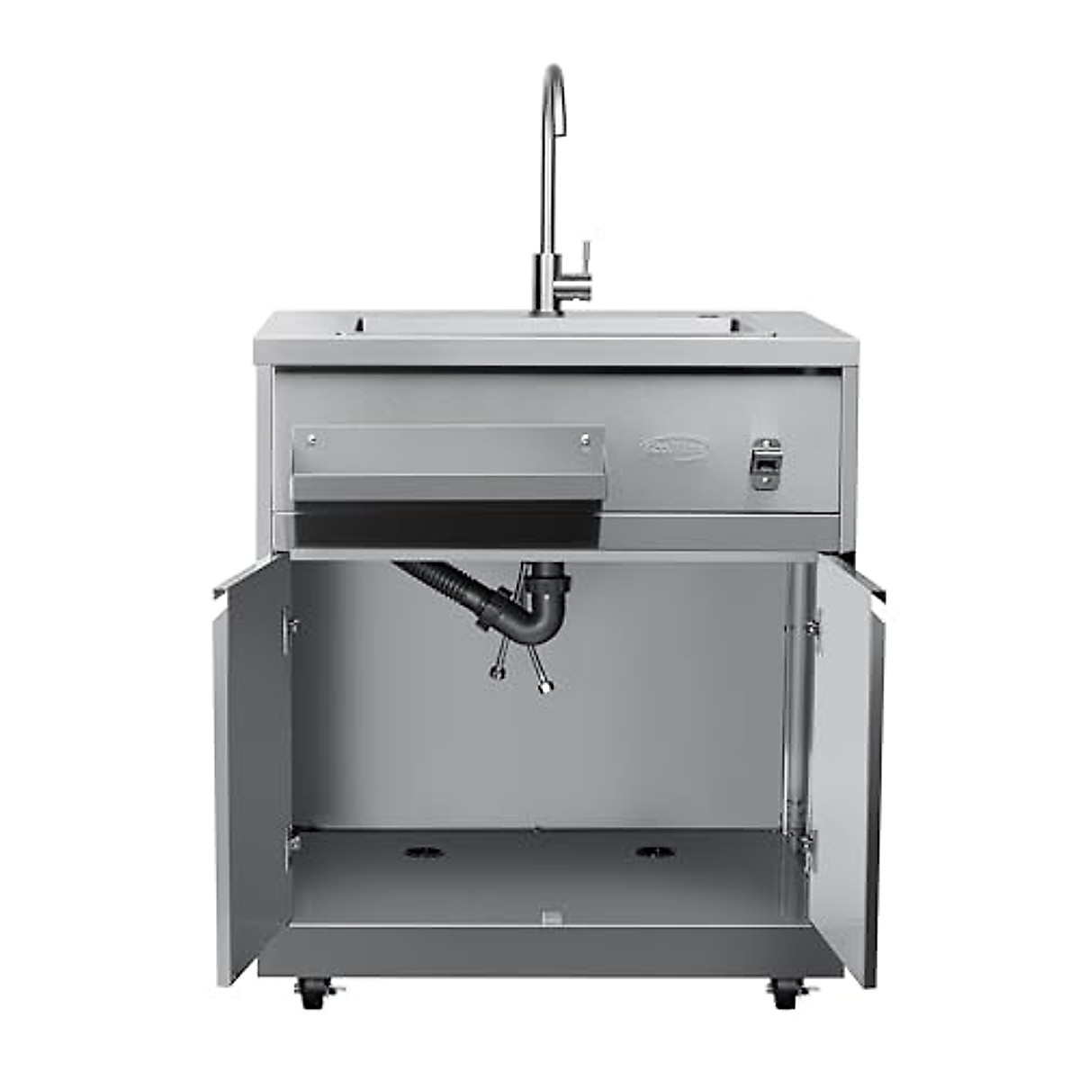 KoolMore 32 in. Sink with Cabinet in Stainless-Steel for Outdoor Kitchen (KM-OKS-SWC)