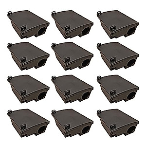 Neogen 500B Rodent Bait Stations Bulk, 12 Count