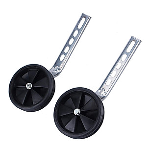 Dilwe Training Wheels, Bike Support Wheel 12-21in Auxiliary Wheel for Cycling Balance Stabilisers and Spare Parts