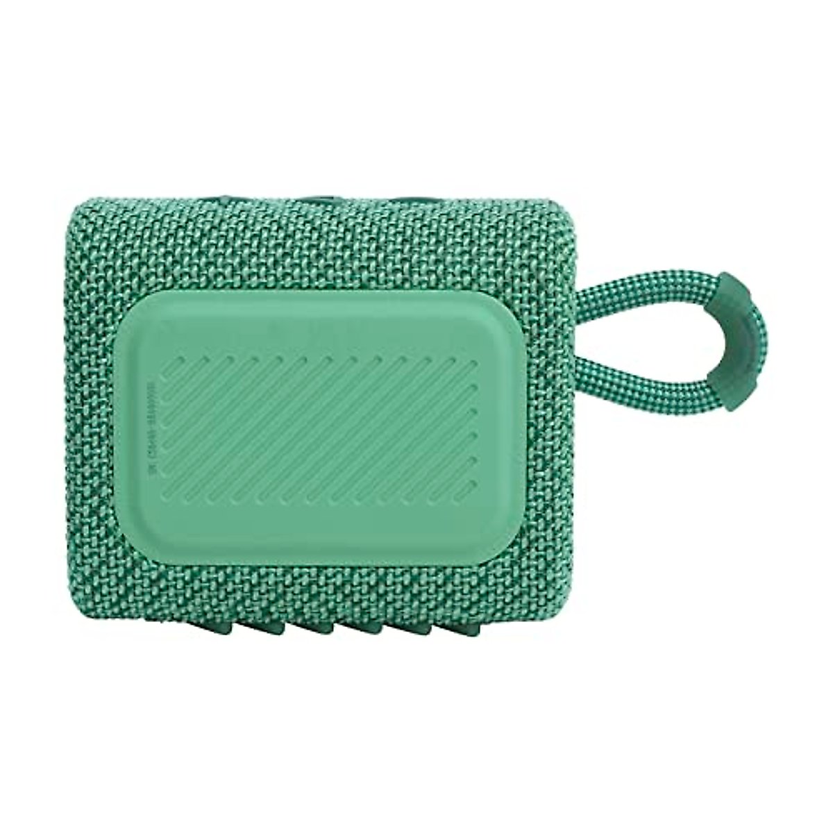 JBL Go 3 Eco: Portable Speaker with Bluetooth, Built-in Battery, Waterproof and Dustproof Feature - Green