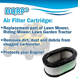 HQRP Air Filter with Pre-Cleaner compatible with Kohler EZT715 EZT725 EZT740 EZT750 KT610 KT620 EKT740 EKT750 Lawn Mower Engines, 16-083-04-S & 16-083-05-S Replacement