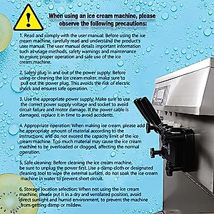 ice cream maker machine counter top soft serve ice cream machine for restaurant family party 2+1 flavor table top soft serve ice cream machine (silver)