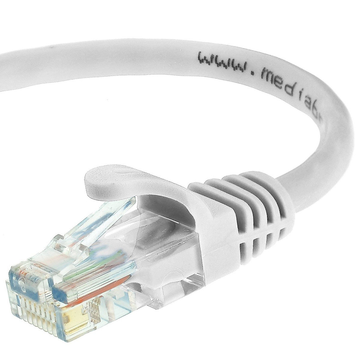 Mediabridge CAT6 Ethernet Patch Cable (100 ft) RJ45 Connectors with Gold Plated Connectors (10gbps)