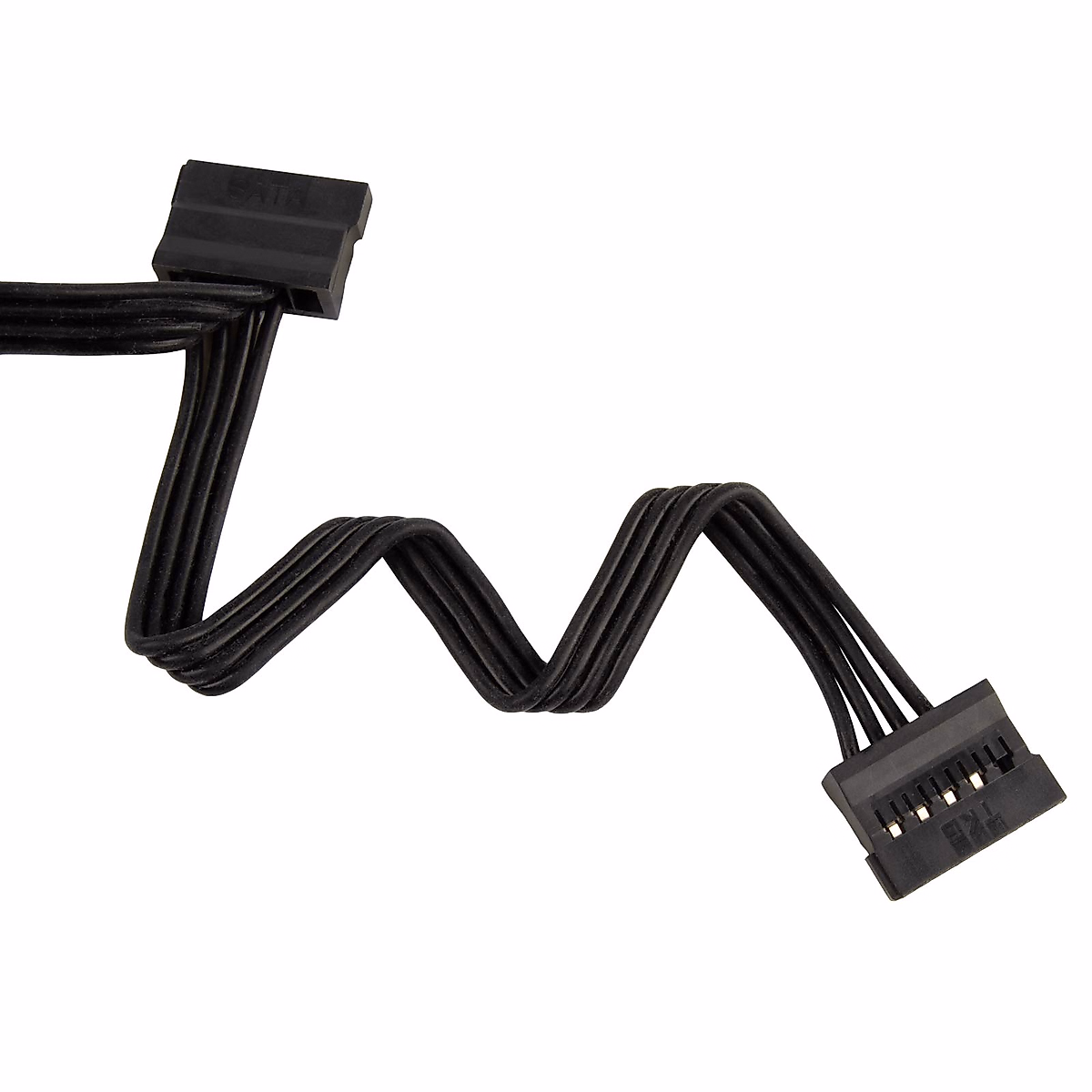 SilverStone Technology Super Flexible one-to-Three SATA Power connectors with capacitors CP06-L-USA