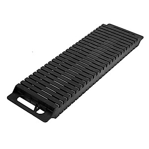 Antistatic ESD Circulation Rack Shelf - Sanbo Black Rack with Plastic Material 47 x 14 x 3.5cm