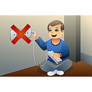 Outlet Plugs Covers (40 Pack) Clear Child Baby Proof - Electrical Protector - Safety Caps by Idea Safety - Home Basic