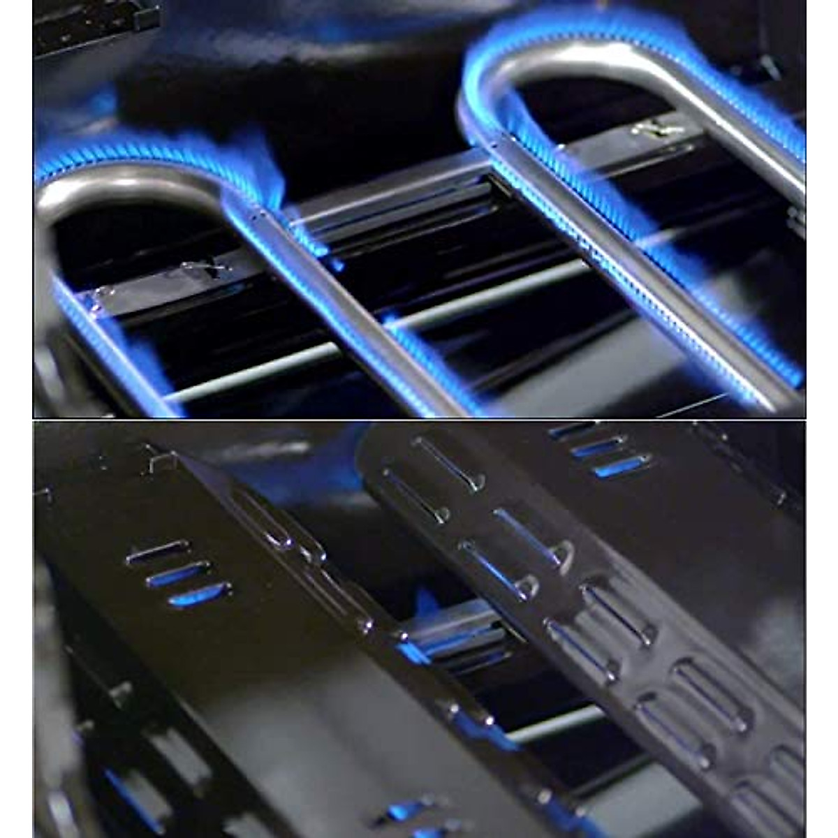 Adviace 14 7/8" Porcelain Steel Heat Plate, Heat Shield, Heat Tent, Burner Cover Replacement for Dyna-Glo DGP350NP, DGP350SNP-D, 101-03005, Master Forge MFA350BNP, MFA350CNP, Home Depot DGP350NP-D.