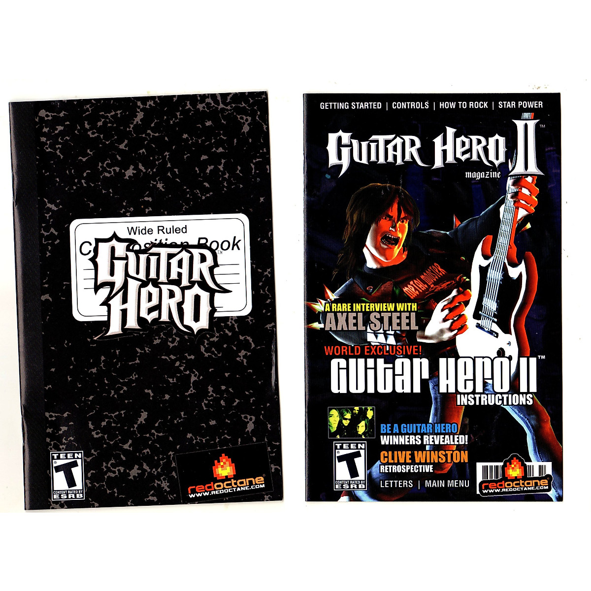 Guitar Hero 1 and 2 (Game Only) - PlayStation 2