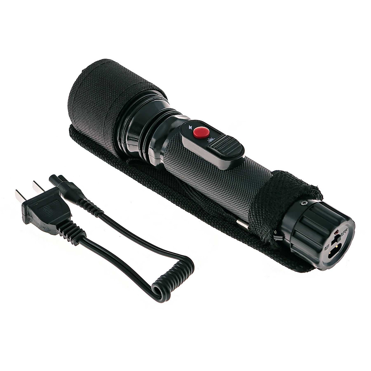 Terminator Stun Gun Ultra Powerful Flashlight Stun Gun With Bright LED Flashlight Heavy Duty Rechargeable