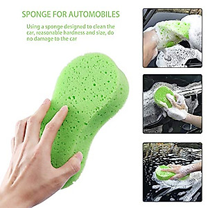 VORCOOL 5 Pcs Car Wash Sponges Bone Design for Polishing Porous Car Wash Sponges