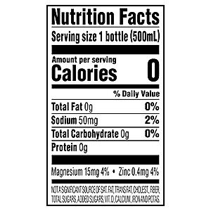 Splash Blast, Flavored Water Beverage, Wild Berry Flavor, 16.9 Fl Oz Plastic Bottles, 6 Pack