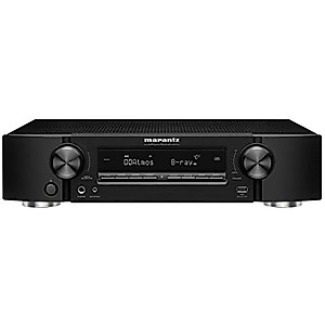 Marantz NR1711 Slim 7.2Ch 8K Ultra HD AV Receiver with HEOS Built-in (Renewed)